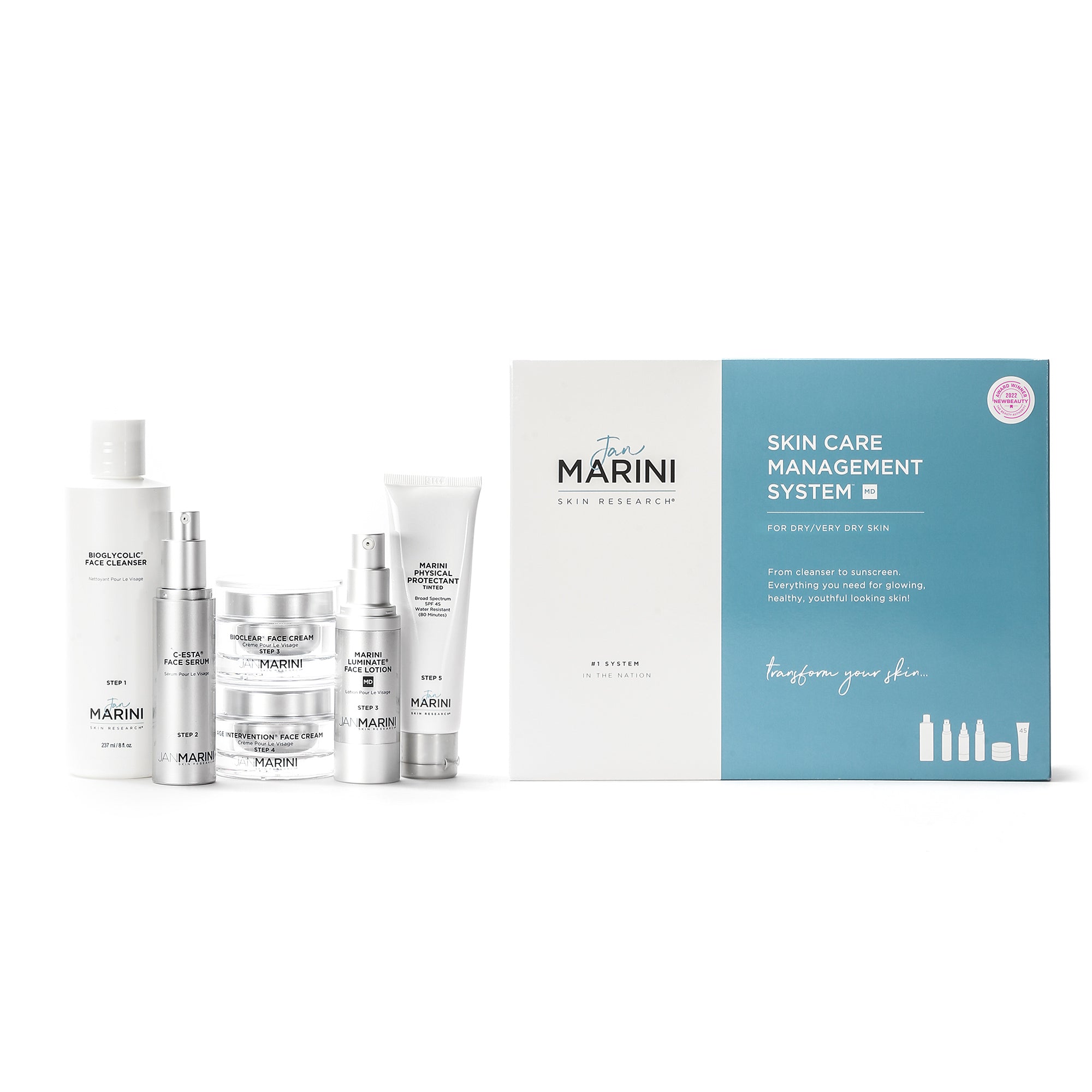 Jan Marini Dry Skin: Hydrate, Protect, Tint SPF 45 – Flawless Body